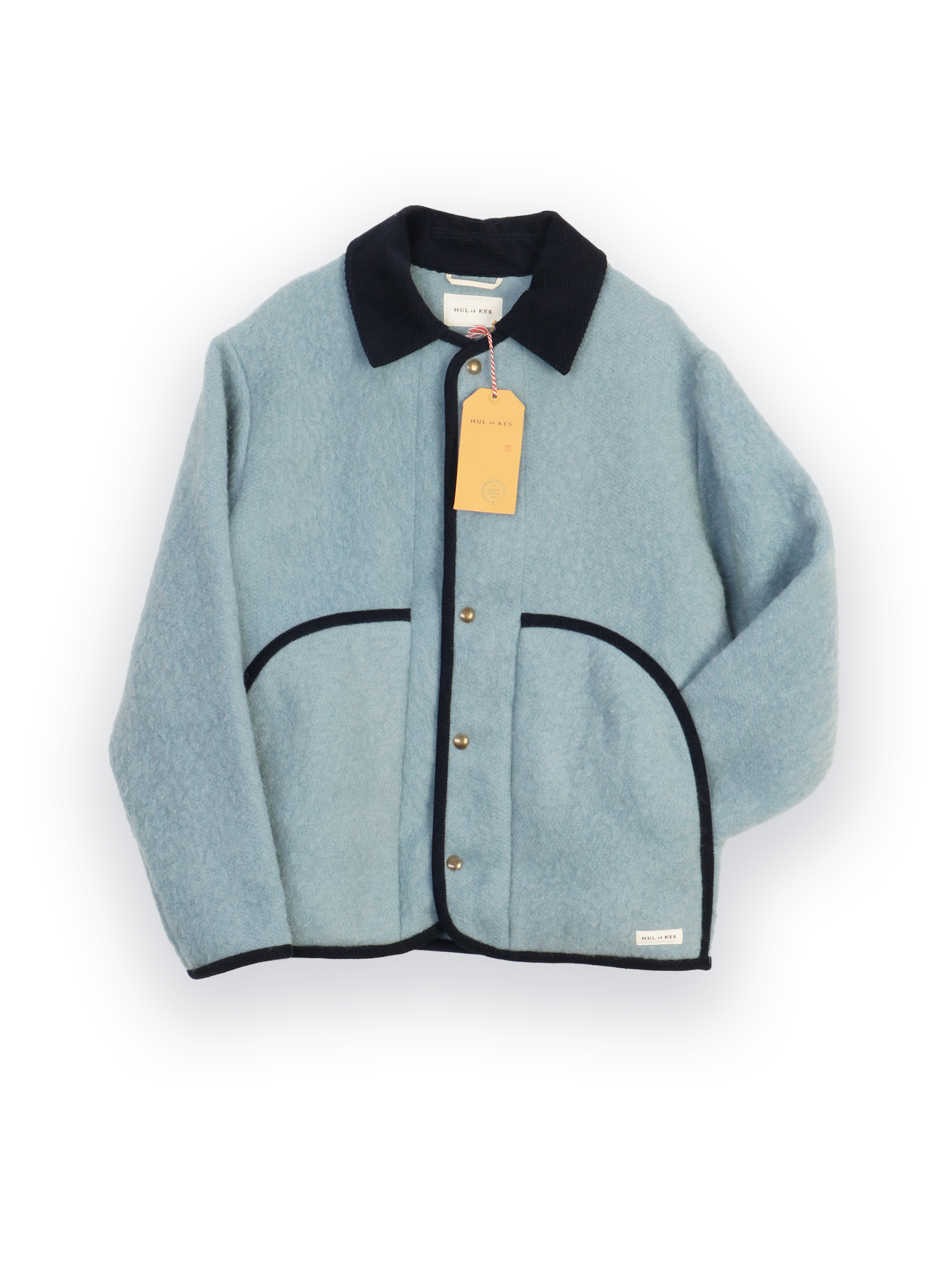 Cremer Jacket - Upcycled Wool - Plumbago Blue - size 1 - Hul le Kes